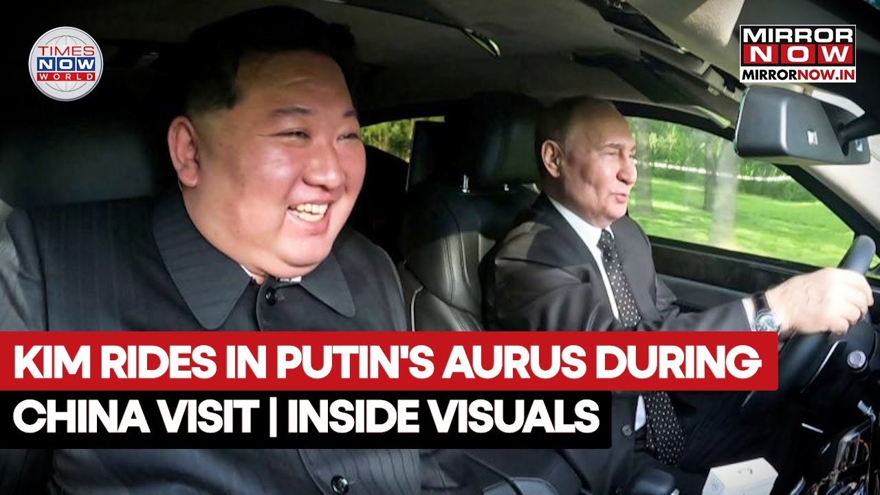 Kim Jong Un, Putin Enjoy Aurus Ride During Historic China Visit; Rare Moment On Cam; Inside ...
