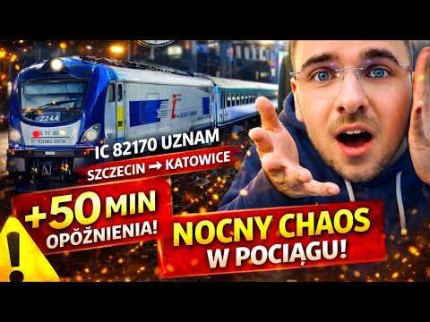CO SIĘ STAŁO W TYM POCIĄGU?! Opóźnienia, BRAK komunikatów i brak wagonu (?)