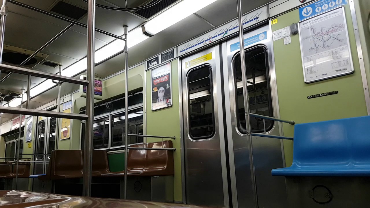 CMSP - Metrô SP - Budd Mafersa Frota A (A09) Visão Do Interior E Alto ...