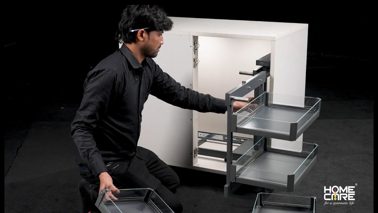 Home Care Magic Corner Aluminum Glass Installation with Details - YouTube