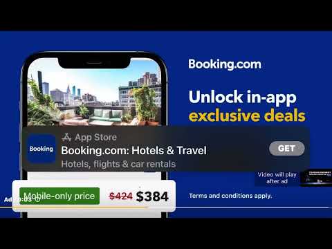 Booking.Com May 2023 YouTube Ad