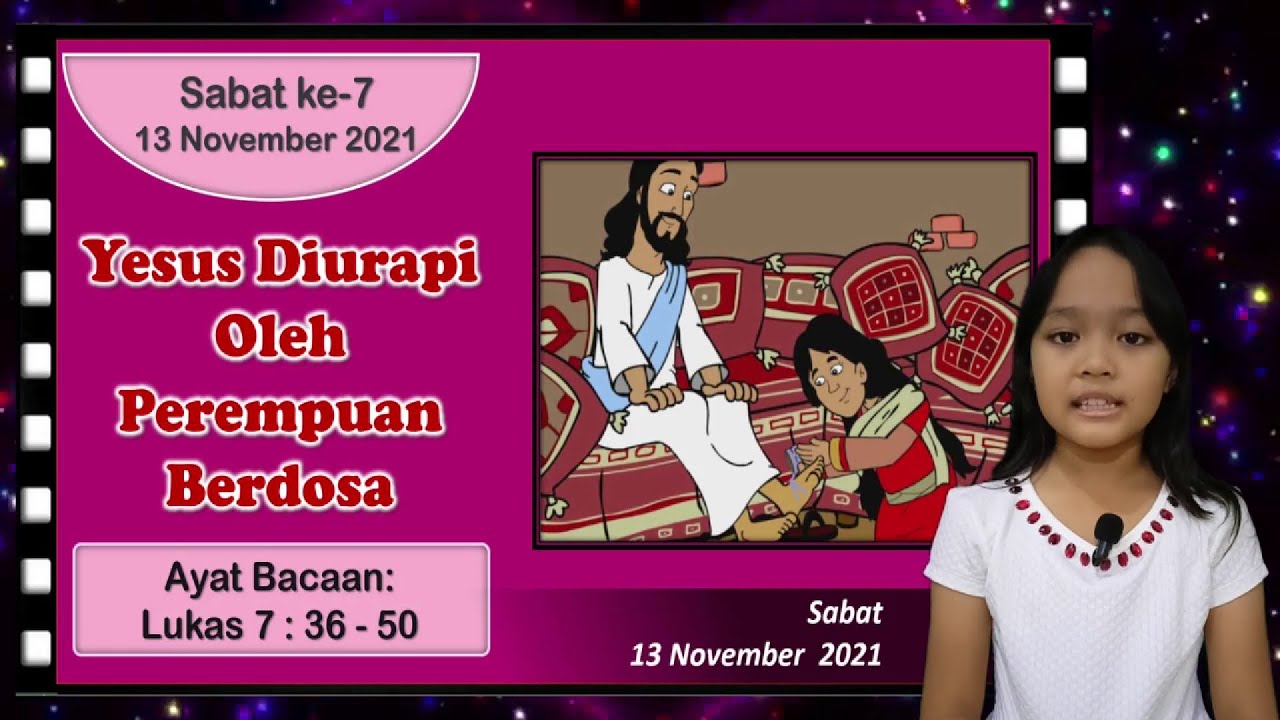 Cerita Alkitab Anak-anak: Yesus Diurapi Dita (Oleh Dita Susanto) - YouTube