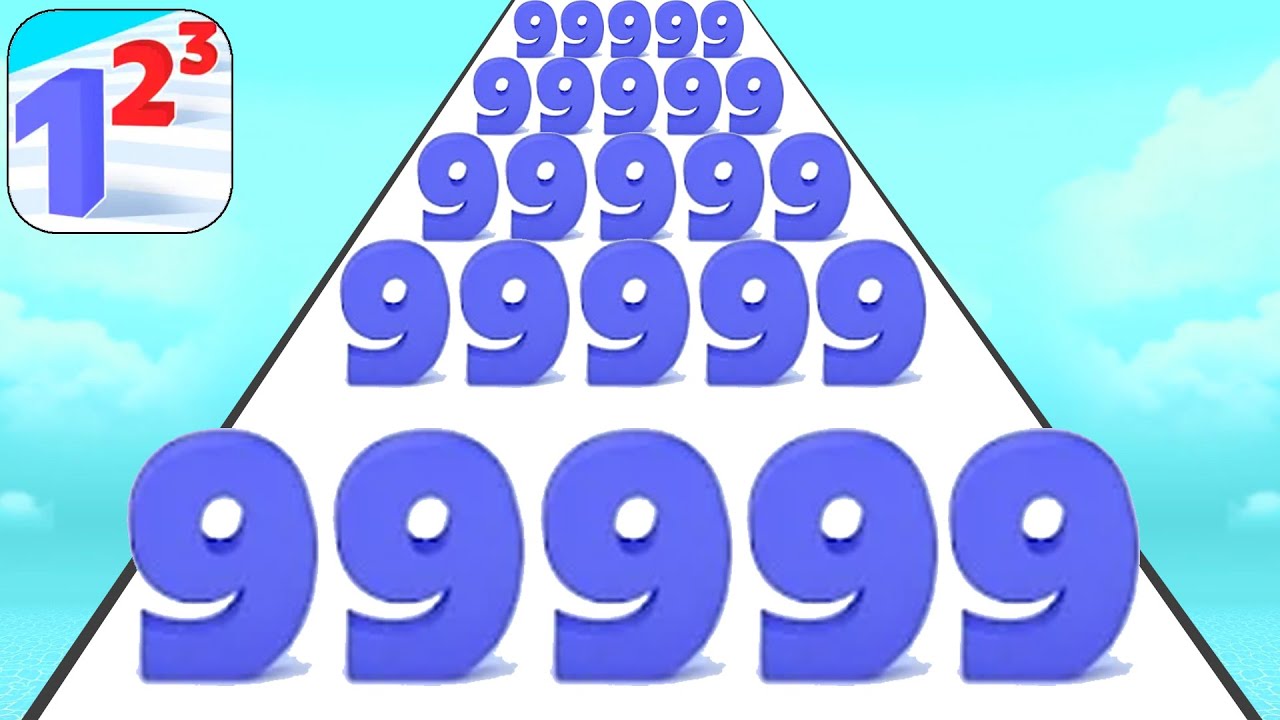 Play 99999 Levels Tiktok Mobile Game Number Masters Top Gameplay ...