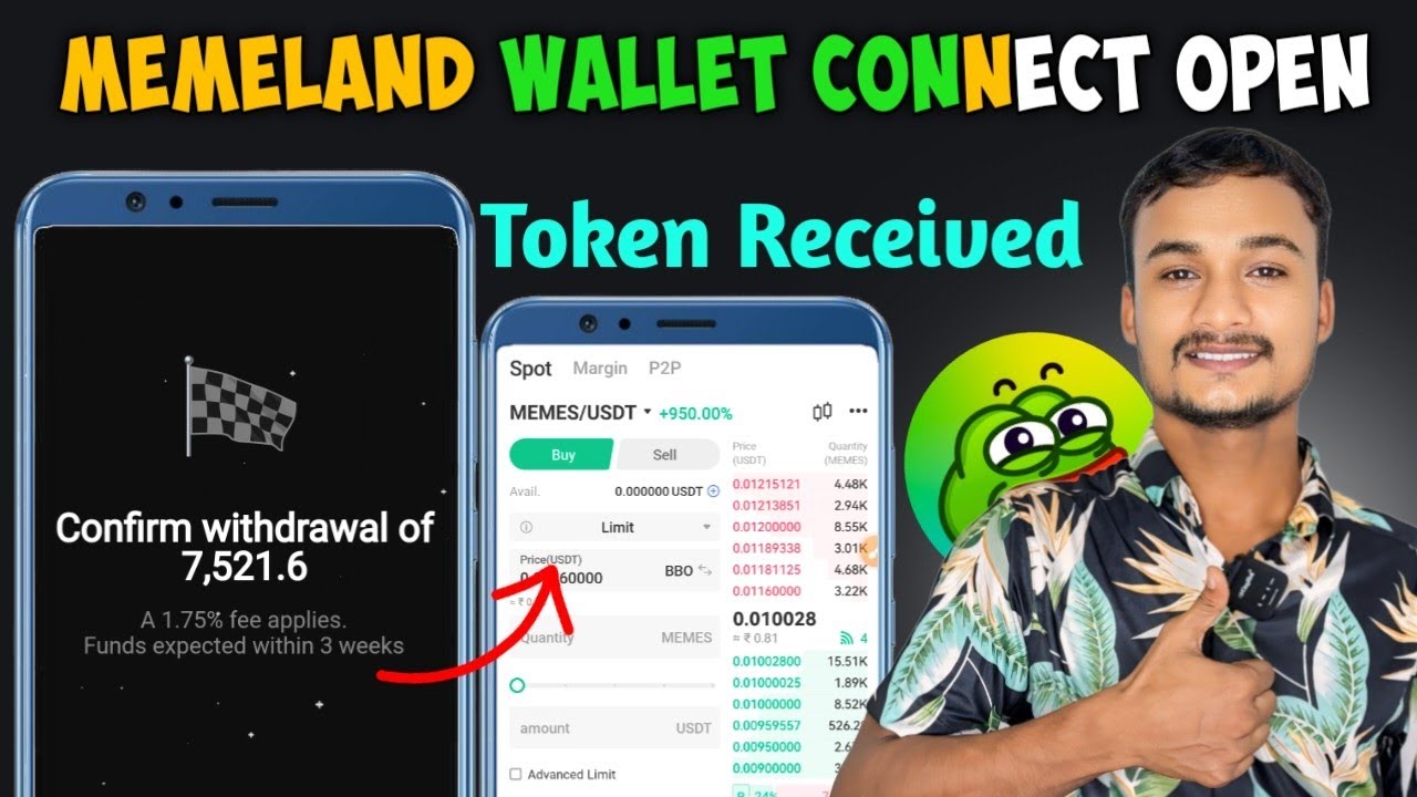 Memeland Token Withdrawal Start 🤑 | Memeland wallet connect Open ...