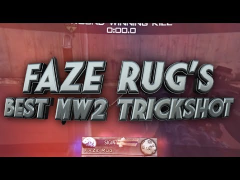 FaZe Rug's Best MW2 Trickshot Ever - YouTube