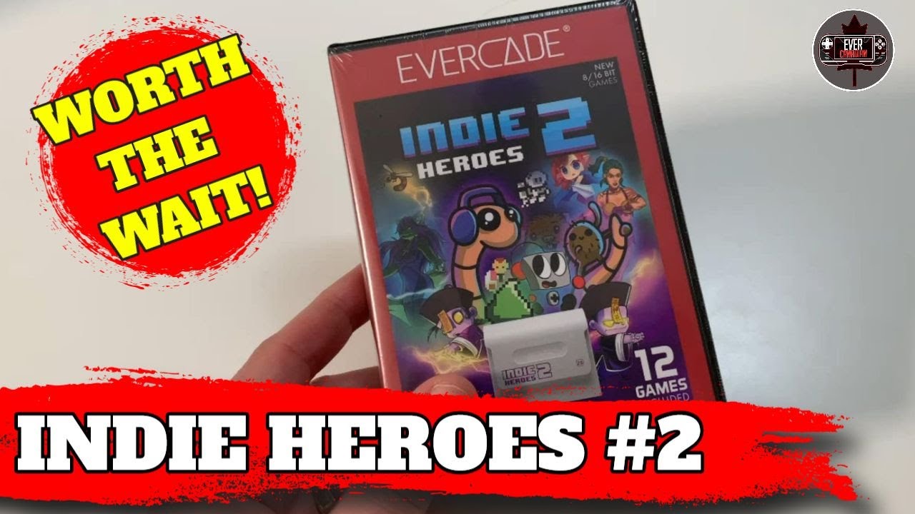 Evercade Exp - Indie Heroes 2 Collection - Gameplay & First Look - YouTube