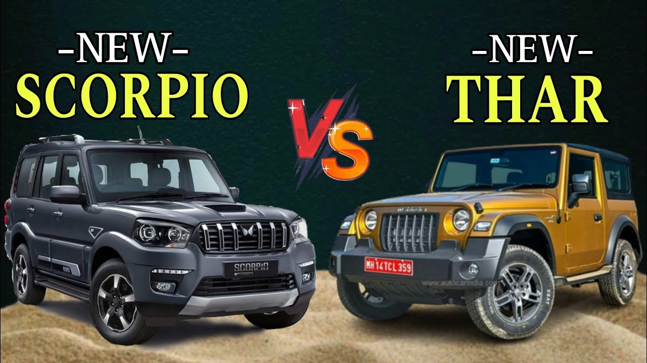 Scorpio Vs Thar || Which is better in Mahindra's || - YouTube