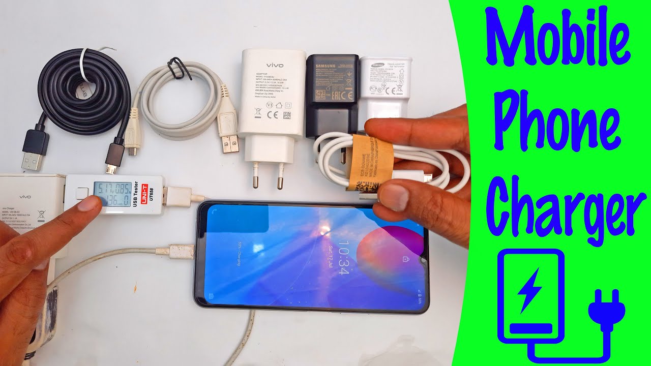 Charger adopter & cable lead effect on mobile phone slow and fast ...