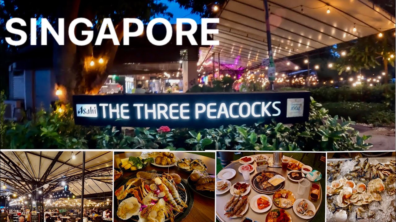 🇸🇬 Largest International Seafood BBQ Buffet in Singapore | The Three ...