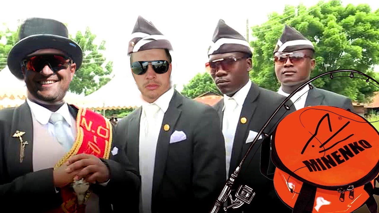 ТАНЦЫ С ГРОБОМ ! Coffin dance от MINENKO TEAM! Приколы на рыбалке. - YouTube