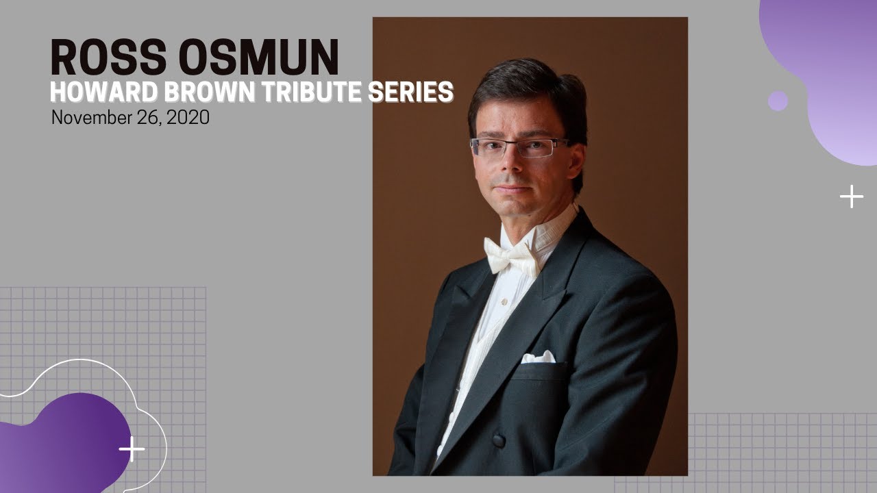 Howard Brown Video Series - Ross Osmun performs Liszt - YouTube