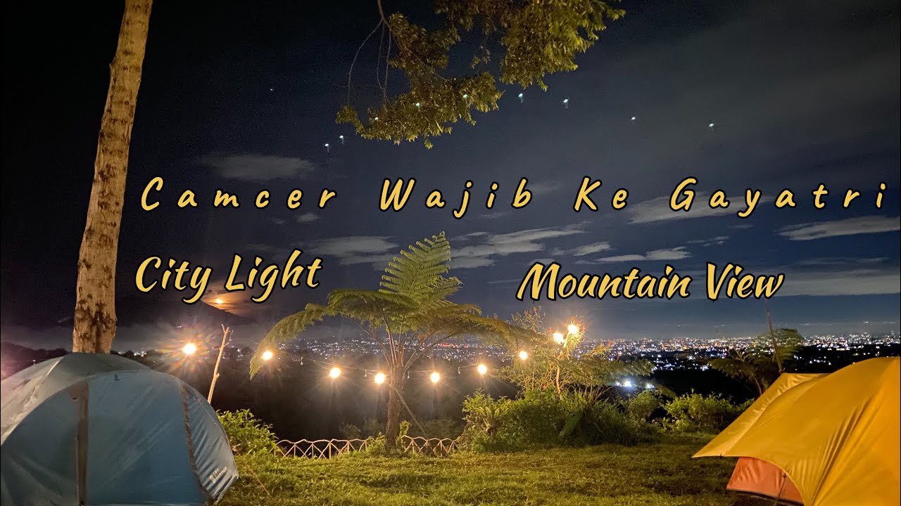 CAMPING GROUND GAYATRI CITEKO PUNCAK BOGOR || SOLO CAMP - YouTube