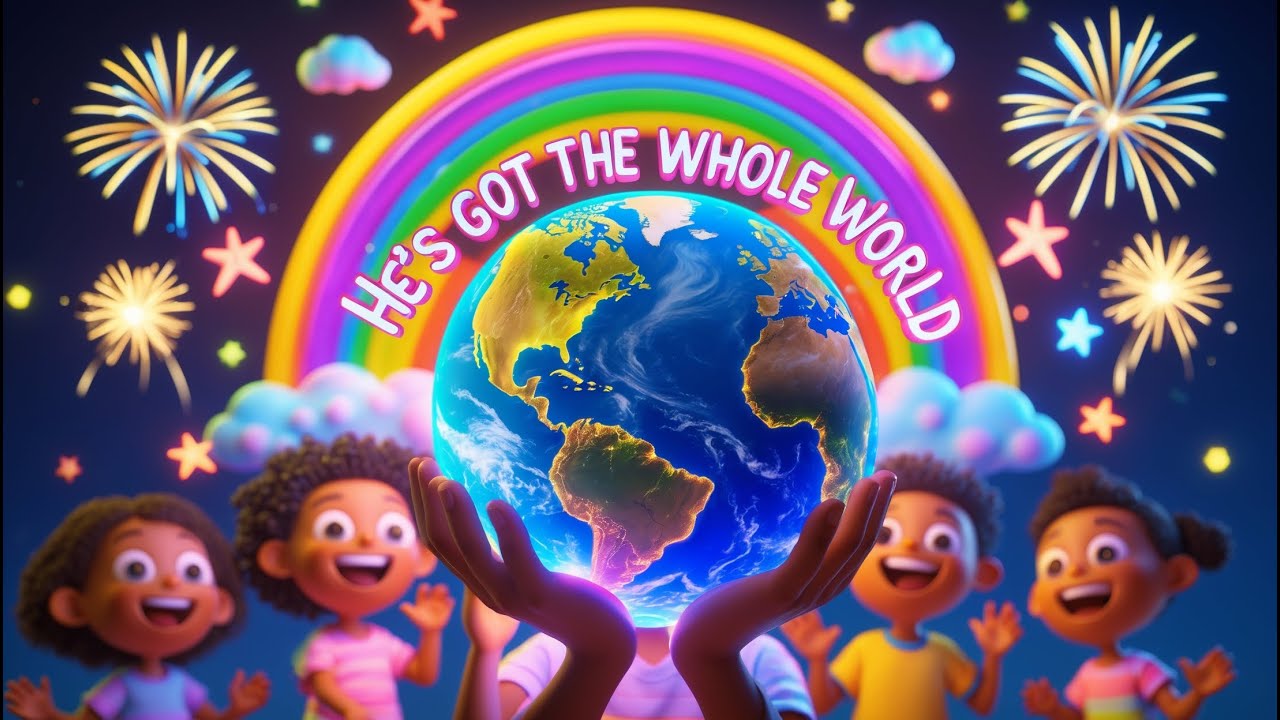 He’s Got the Whole World in His Hands#bible songs for kids - YouTube