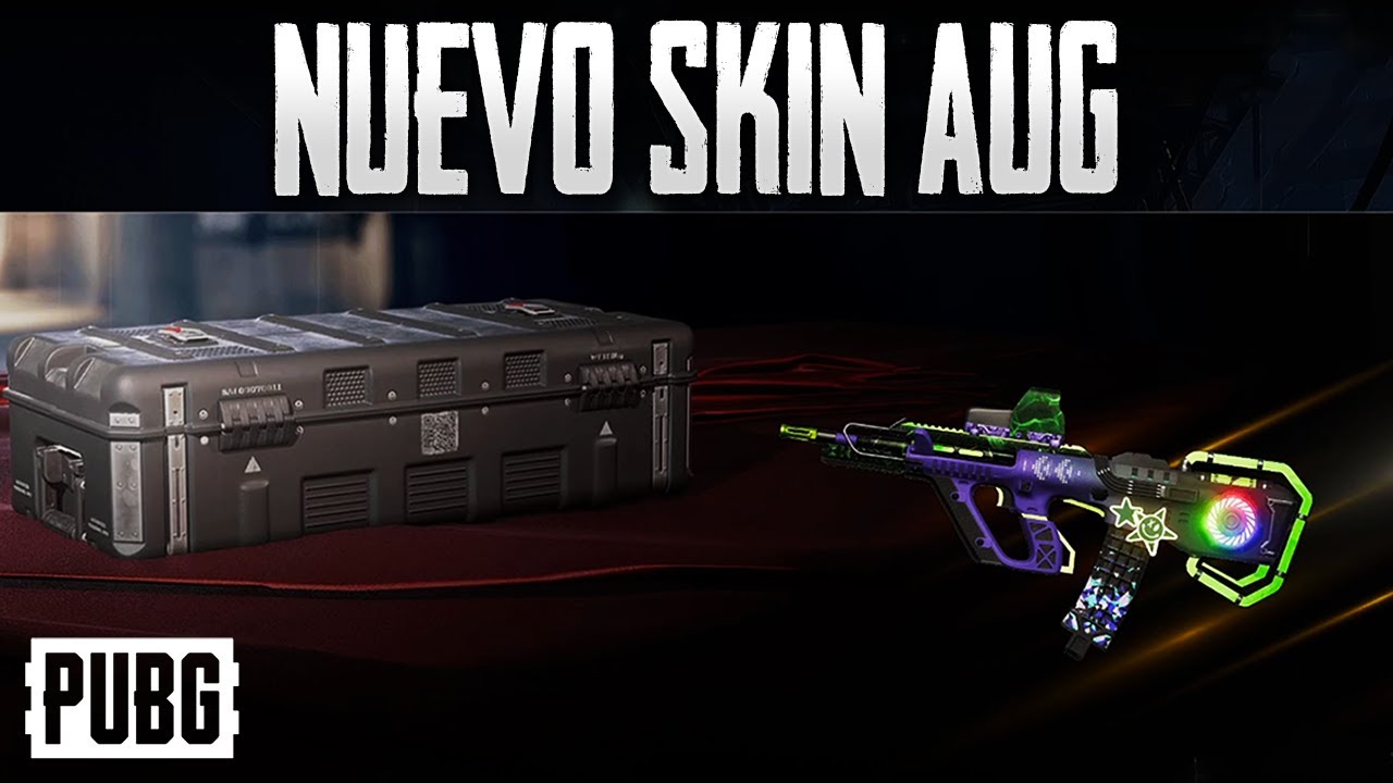 PUBG Nueva caja de Contrabando NEON DREAM | Skin Progresivo AUG ...
