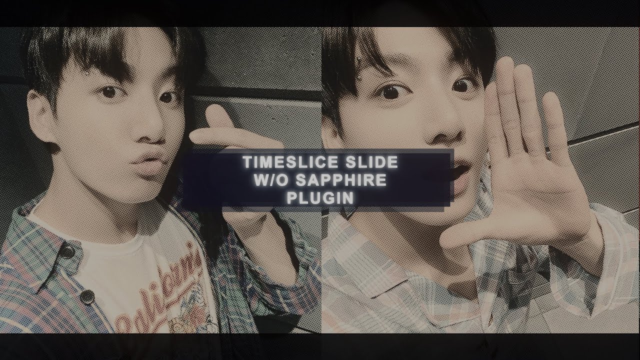 Timeslice slide without timeslice/sapphire plug-in | after effects ...