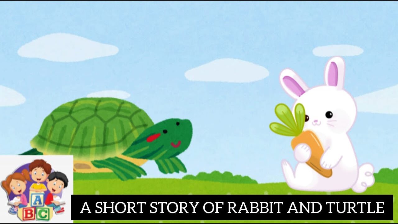 Rabbit and Turtle story for kids ||short story||fruits||for kids ...