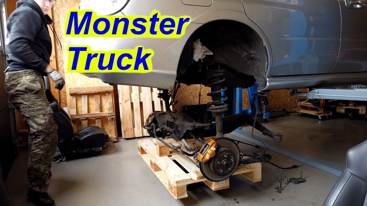 Subaru GC8 STi Build Ep. 5 - Rear Subframe and Diff - YouTube