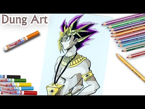 How to Draw Yugi Muto | Yu-Gi-Oh so cute - YouTube