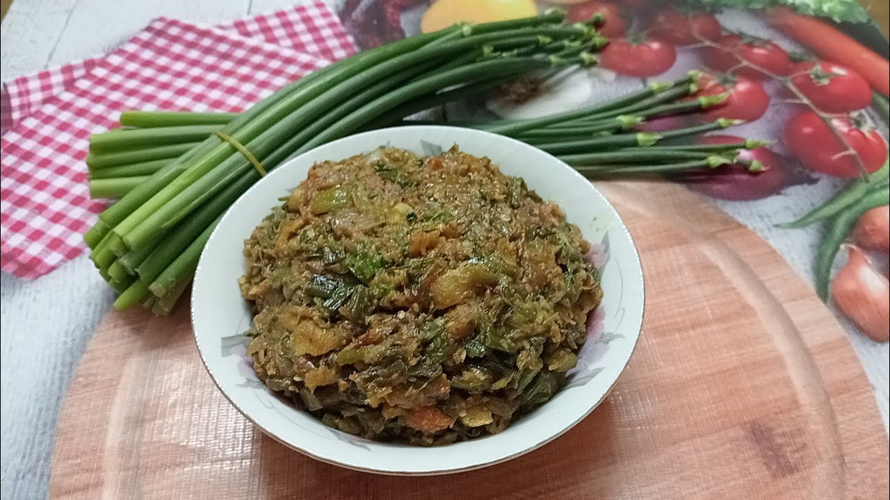 লইট্টা শুটকি দিয়ে পিঁয়াজ কলি ভর্তা রেসিপি। পিঁয়াজ কলি ভর্তা রেসিপি ...
