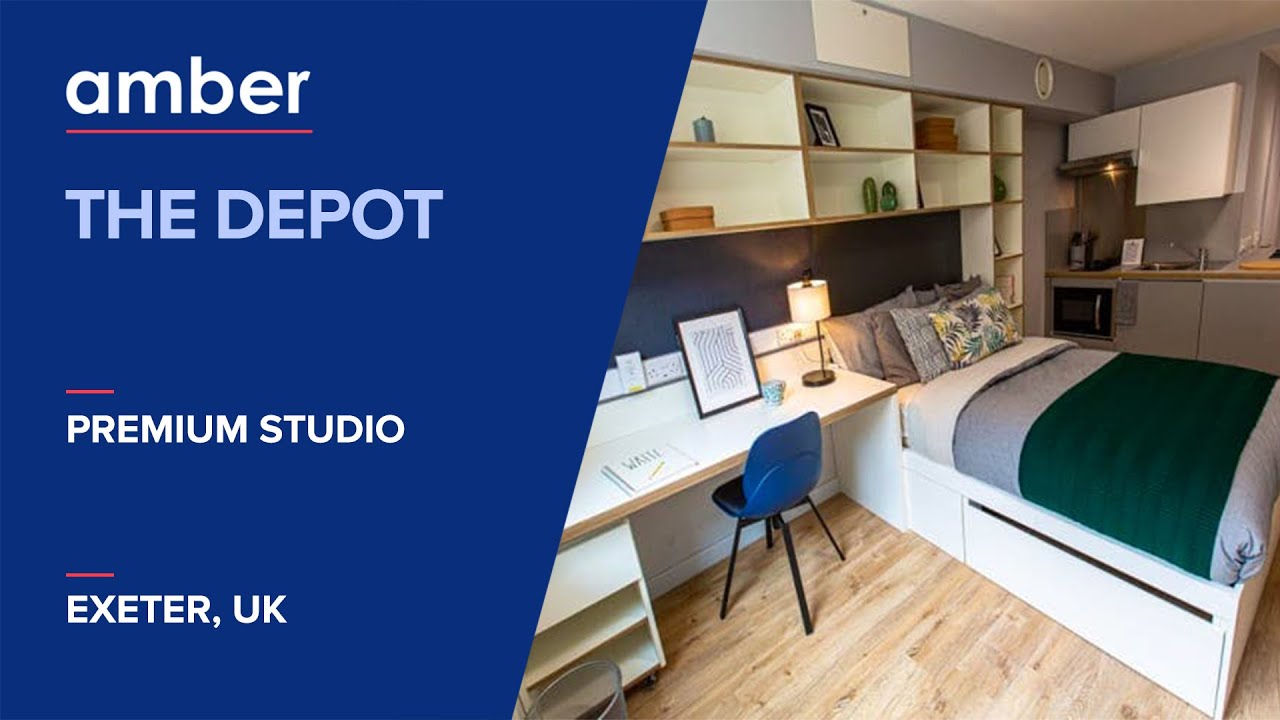 Room Type Premium Studio | The Depot | Student Accommodation in Exeter ...