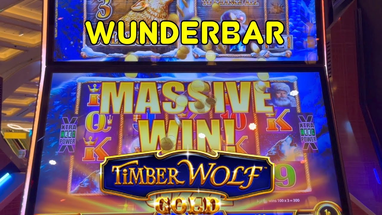 Howling with the TIMBER WOLF GOLD Slot Machine for a BIG WIN Bonus ...