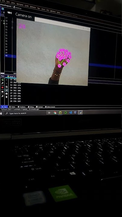 Hand Gesture Recognition using Python #python #programmer - YouTube