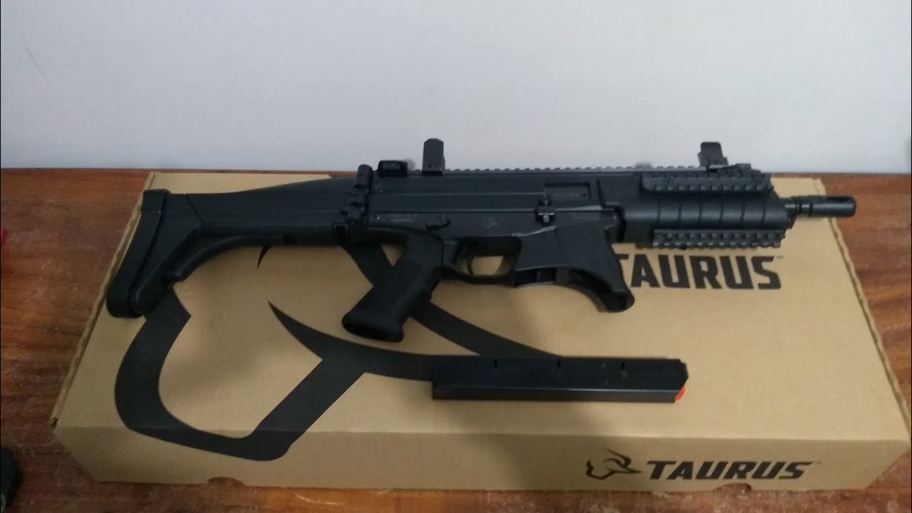 Carabina Taurus CTT40 .40 S&W - Unboxing e apresentação - YouTube