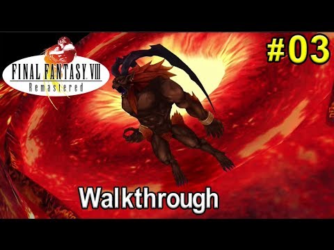 Final Fantasy 8 (PS4): #03: Fire Cavern (obtaining Ifrit) - YouTube