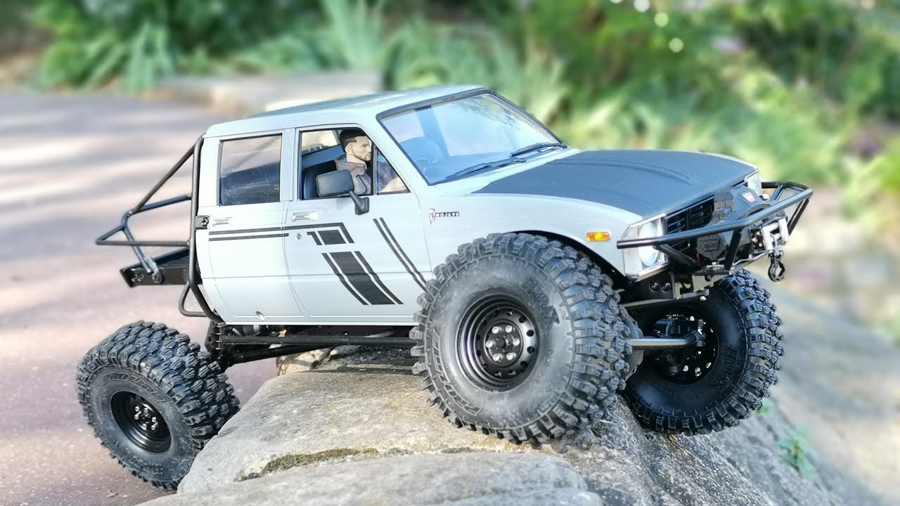 RC4WD C2X COMPETITION MOJAVE II Jantes lestées, cage arrière, sliders ...