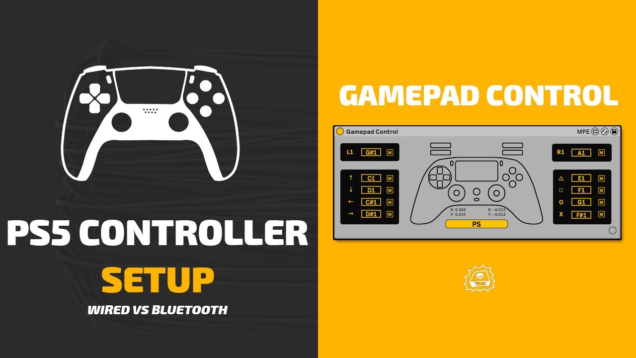 Gamepad Control - PS5 Controller Setup | Side Brain - YouTube