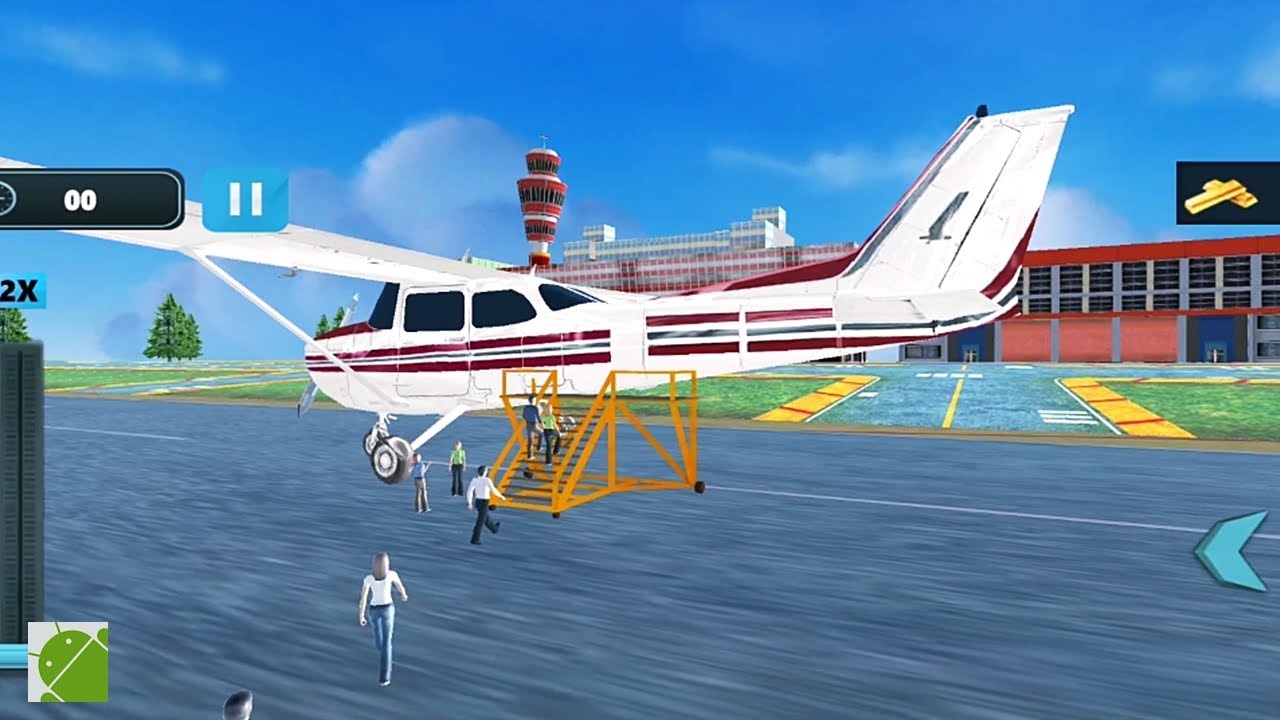 Pilot Flight Simulator Offline - Android Gameplay - YouTube