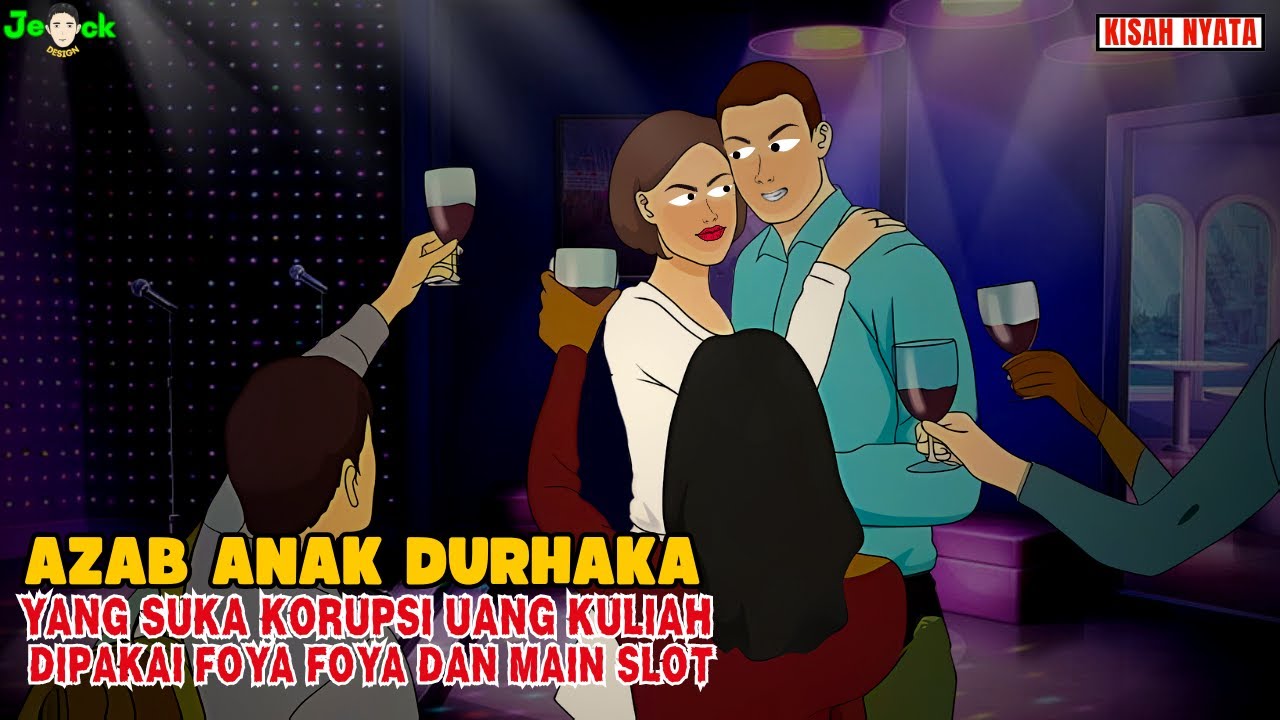 AZAB ANAK DURHAKA YANG SUKA KORUPSI UANG KULIAH DIPAKAI BUAT MAIN SLOT ...
