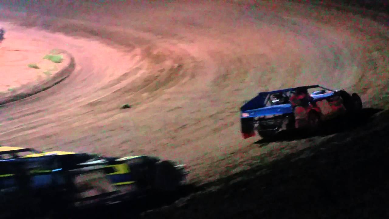 IMCA Modified main 4-23-16 Cardinal motor speedway - YouTube