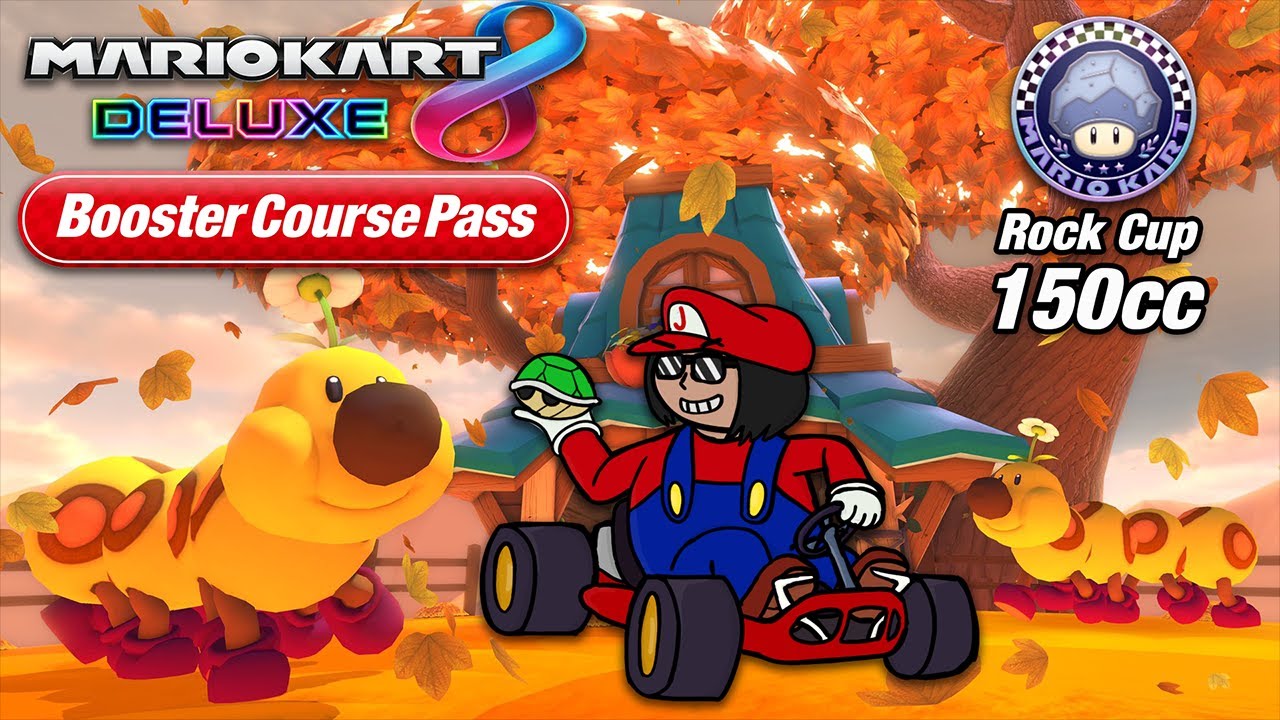 Racing in the Rock Cup! - Mario Kart 8 Deluxe Booster Course Pass - JT ...