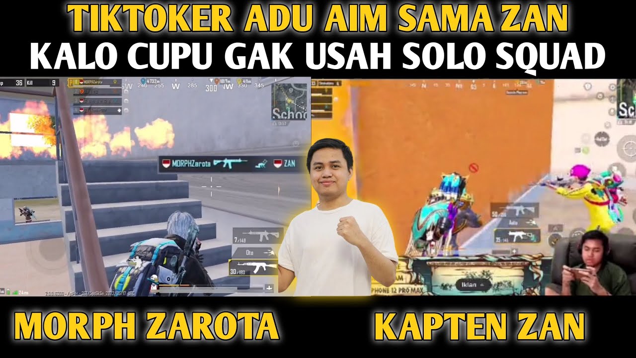 KAPTEN ZAN HAMPIR DI CLUTCH SAMA MORPH ZAROTA DI KLASIK | PUBG MOBILE ...