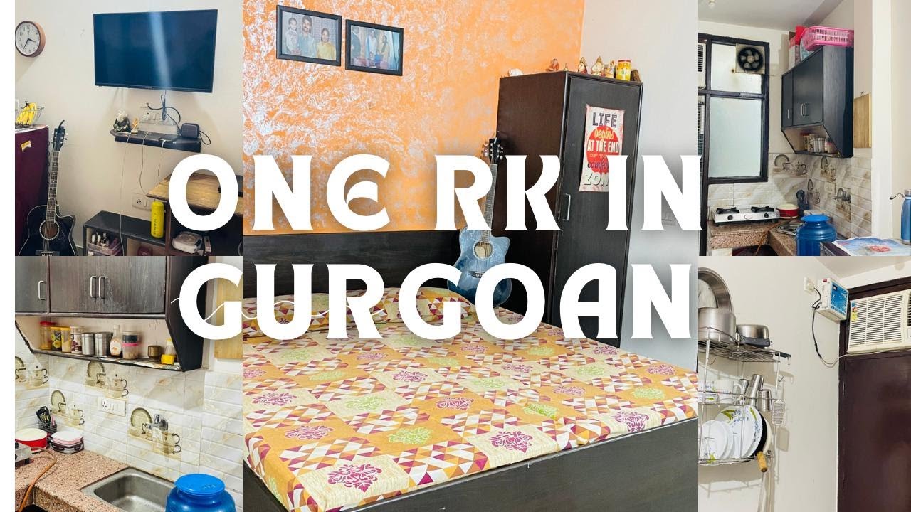 Our One Room Kitchen Flat in Cyber City Gurgaon - YouTube