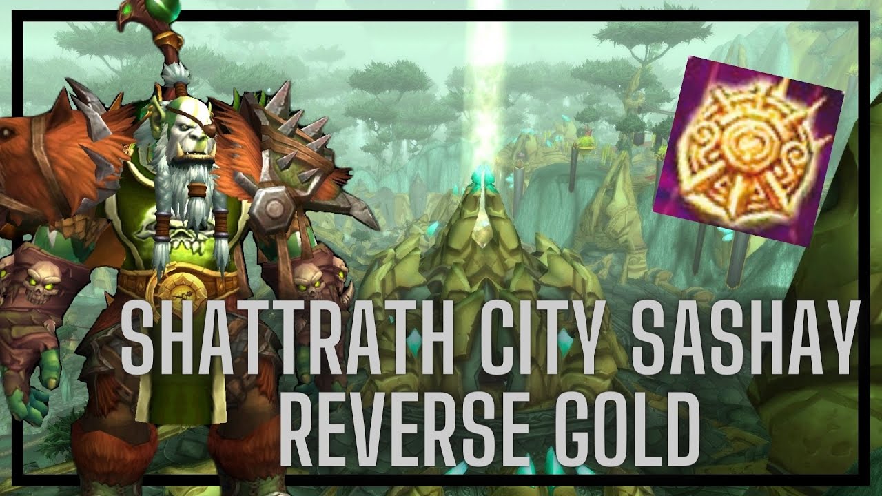 Shattrath City Sashay Reverse: Gold | Outland Cup Dragonriding | 10.2.5 ...