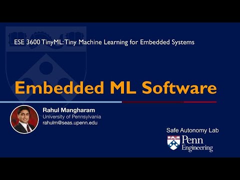 16.5 Embedded ML Software - YouTube