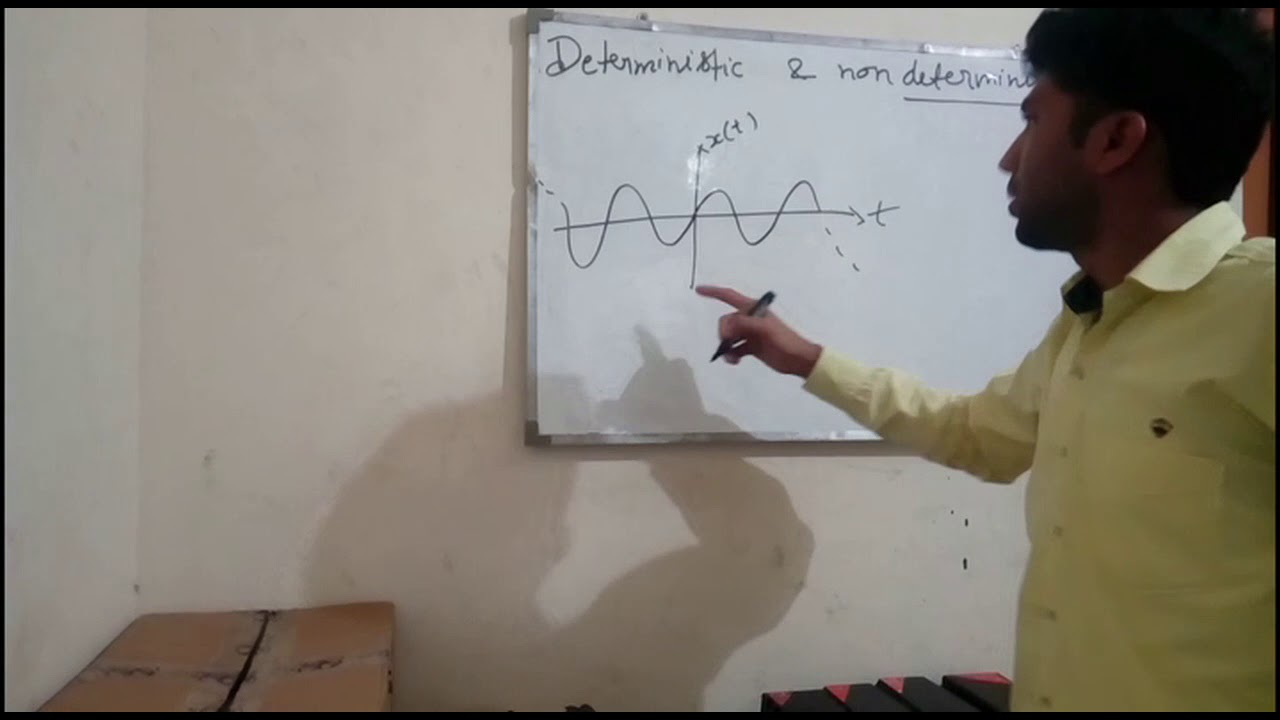 Deterministic And Non Deterministic Signal In Hindi Youtube
