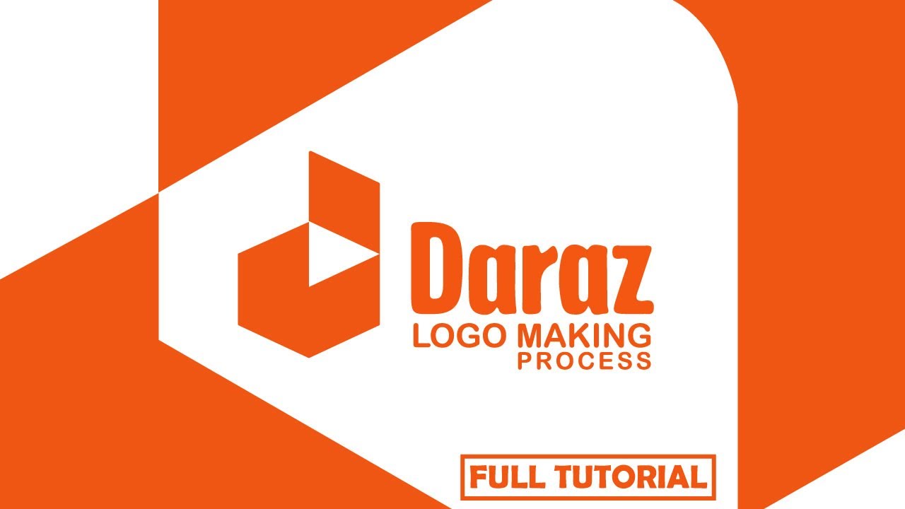 Daraz New Logo Design Process | Full Tutorial | Adobe illustrator - YouTube