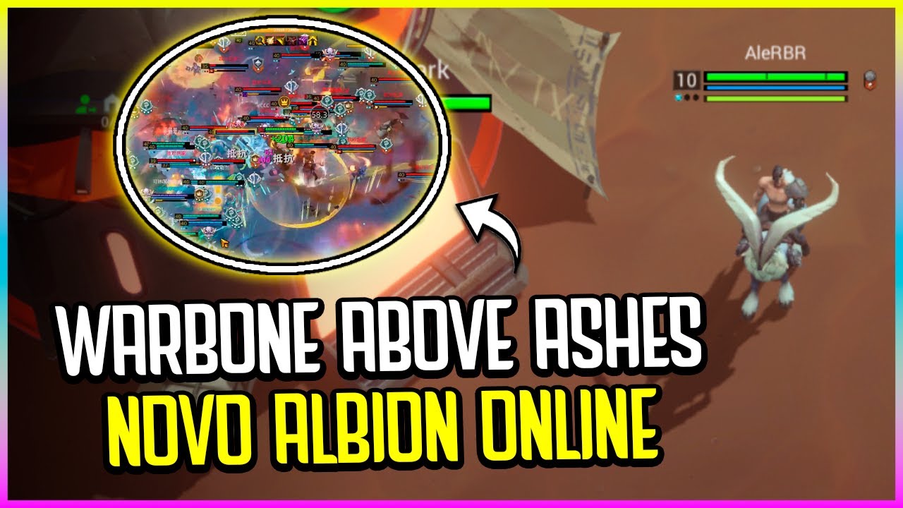 NOVO ALBION ONLINE!! PRIMEIRAS IMPRESSÕES DE WARBORNE ABOVE ASHES ...