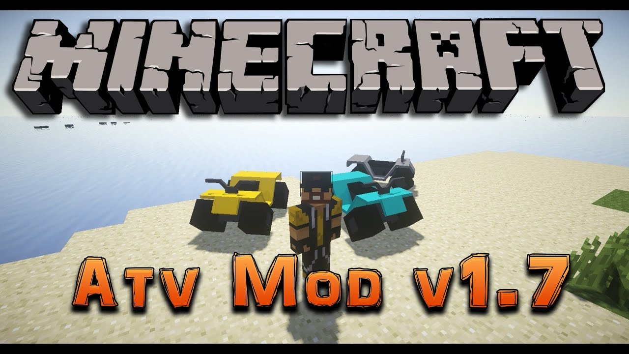 Minecraft Mod Spotlight ATV v1.5 [1.7.2] - YouTube