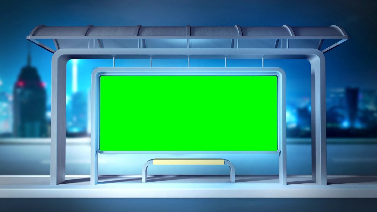 Public place Green Screen Effects | Public Transport Green Screen Video ...