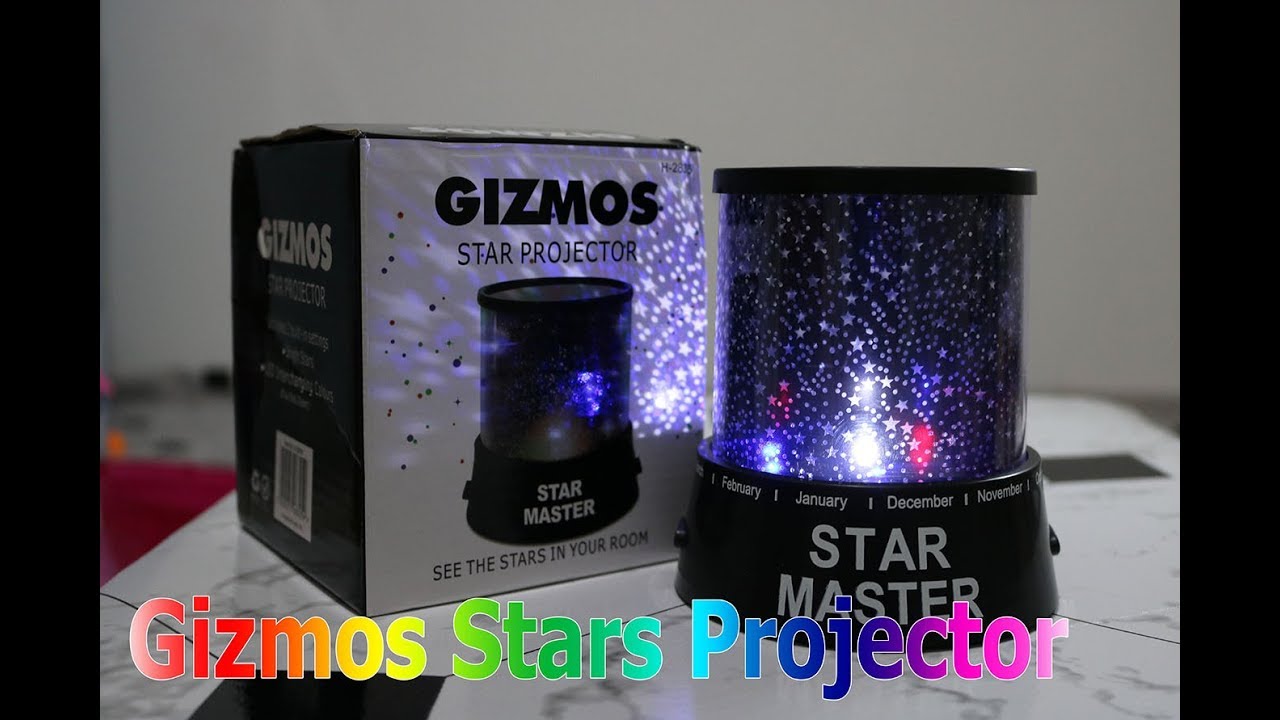 Gizmos Star Projector - YouTube