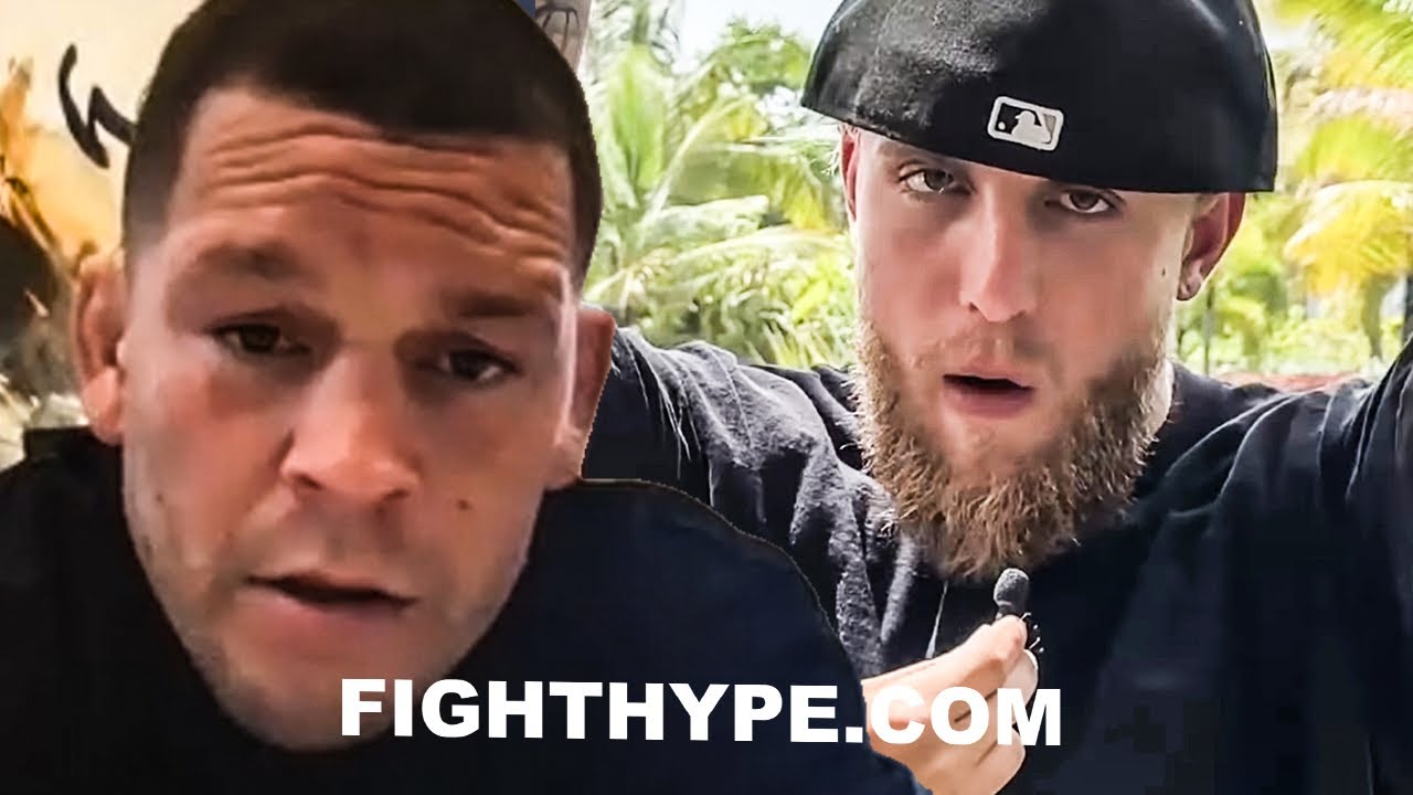 NATE DIAZ REVEALS JAKE PAUL “COOL” REASON TO BEAT HIM; CLOWNS “DORKS ...