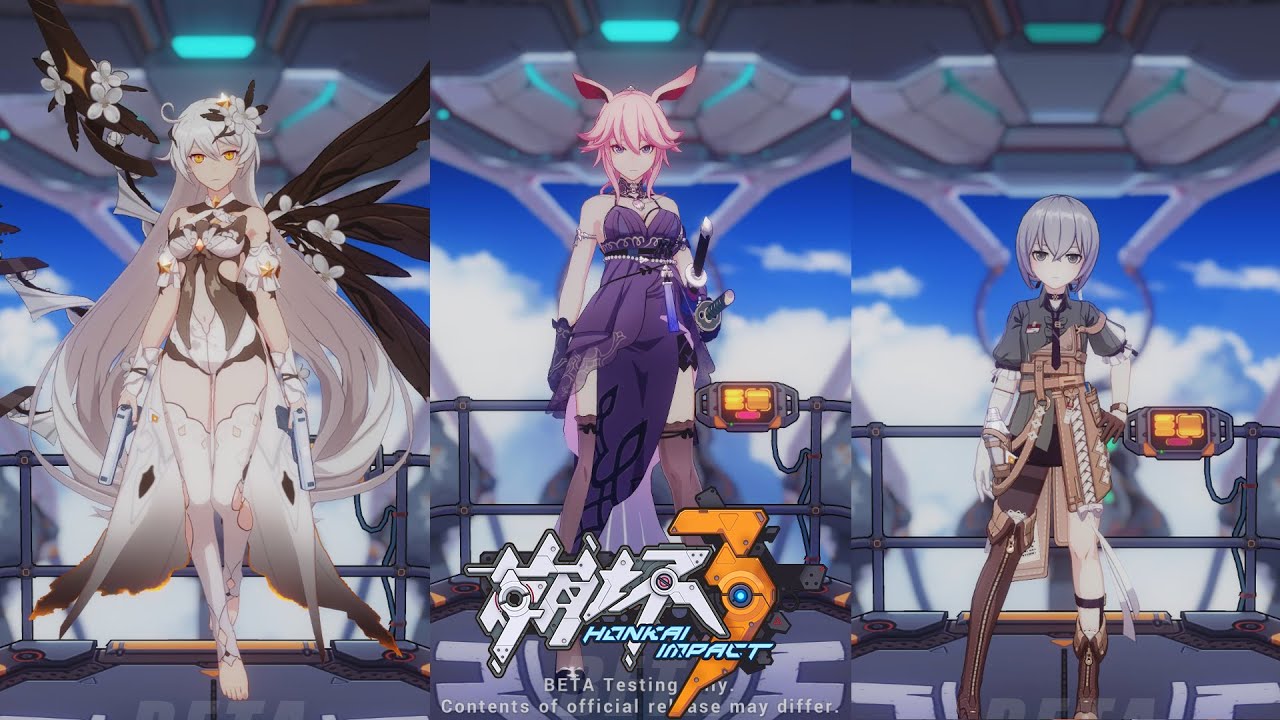 Honkai Impact 3rd [v4.8 BETA] - New Outfits Yae Sakura / HoV / Bronnie ...