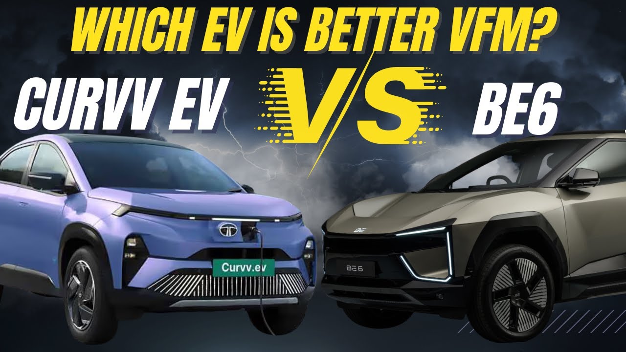 Most Detailed Comparision | Mahindra BE6 Pack 2 vs TATA CURVV EV Top ...