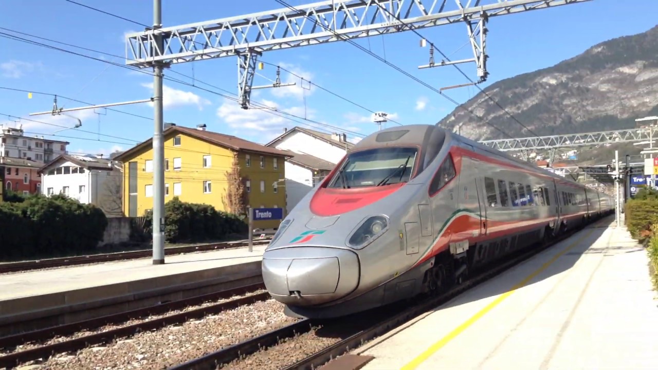 ETR 600 Trenitalia Frecciargento Trento - YouTube