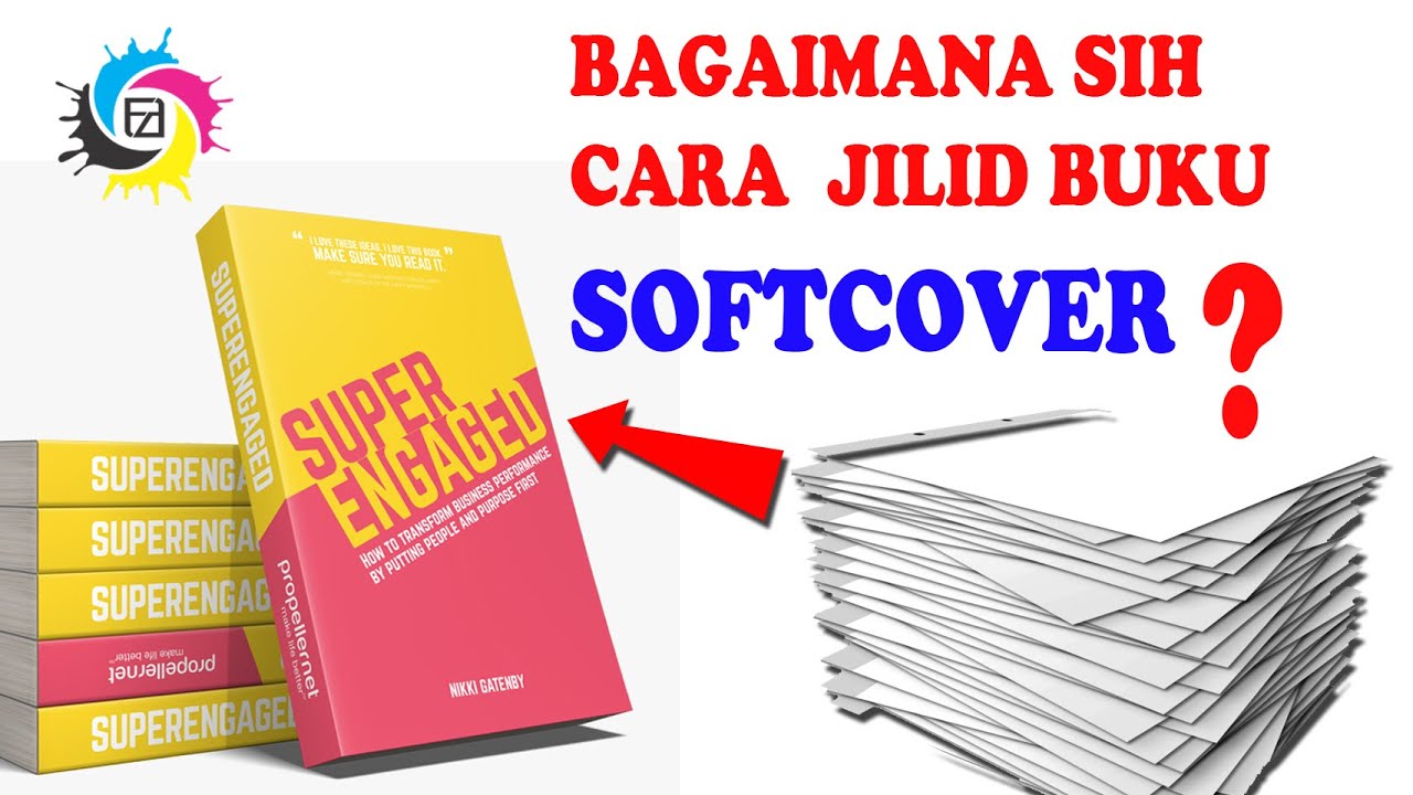 Cara Jilid Soft Cover Buku Manual | Fajriz Printing - YouTube