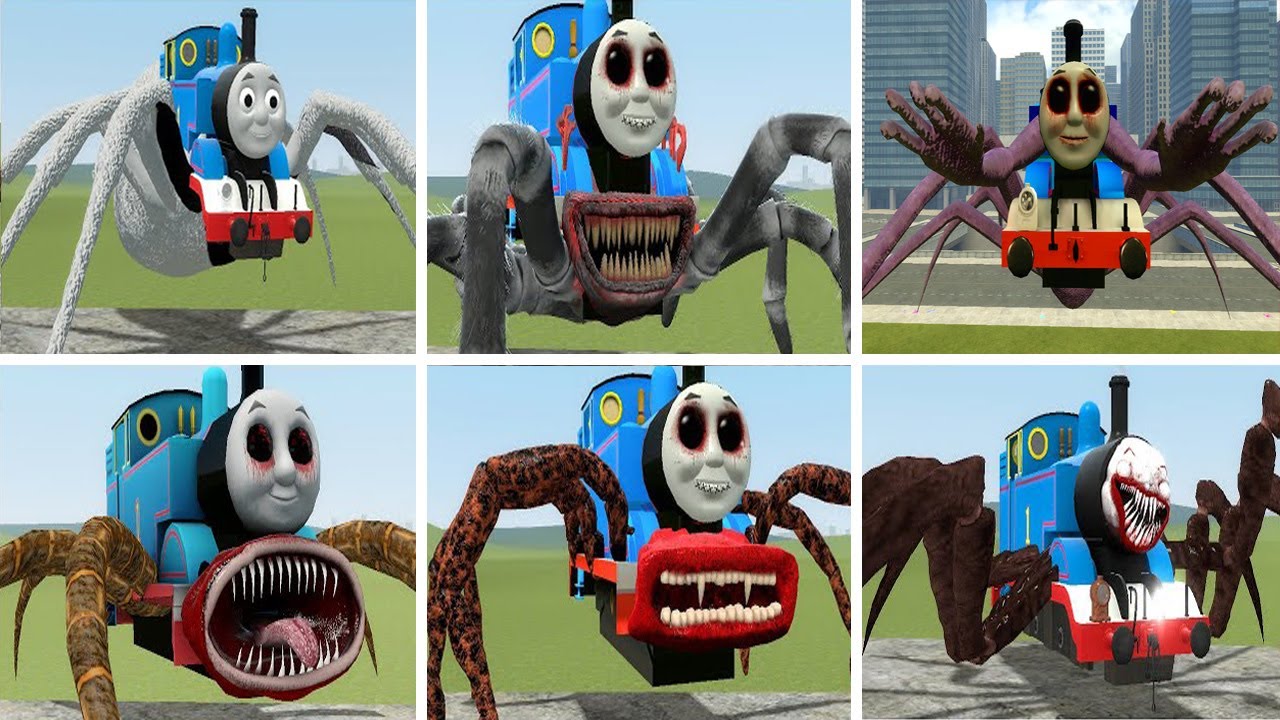 Building a Thomas Train Chased By Thomas The Tank Alien Engine,Cursed ...